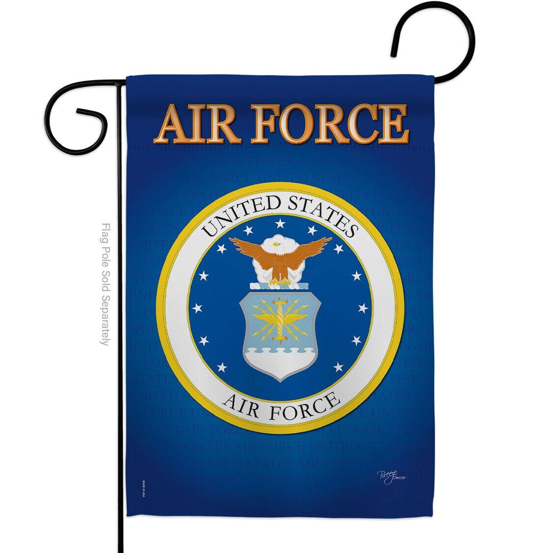 Two Group Flag Air Force Armed Forces Military Decor Flag – Love ...