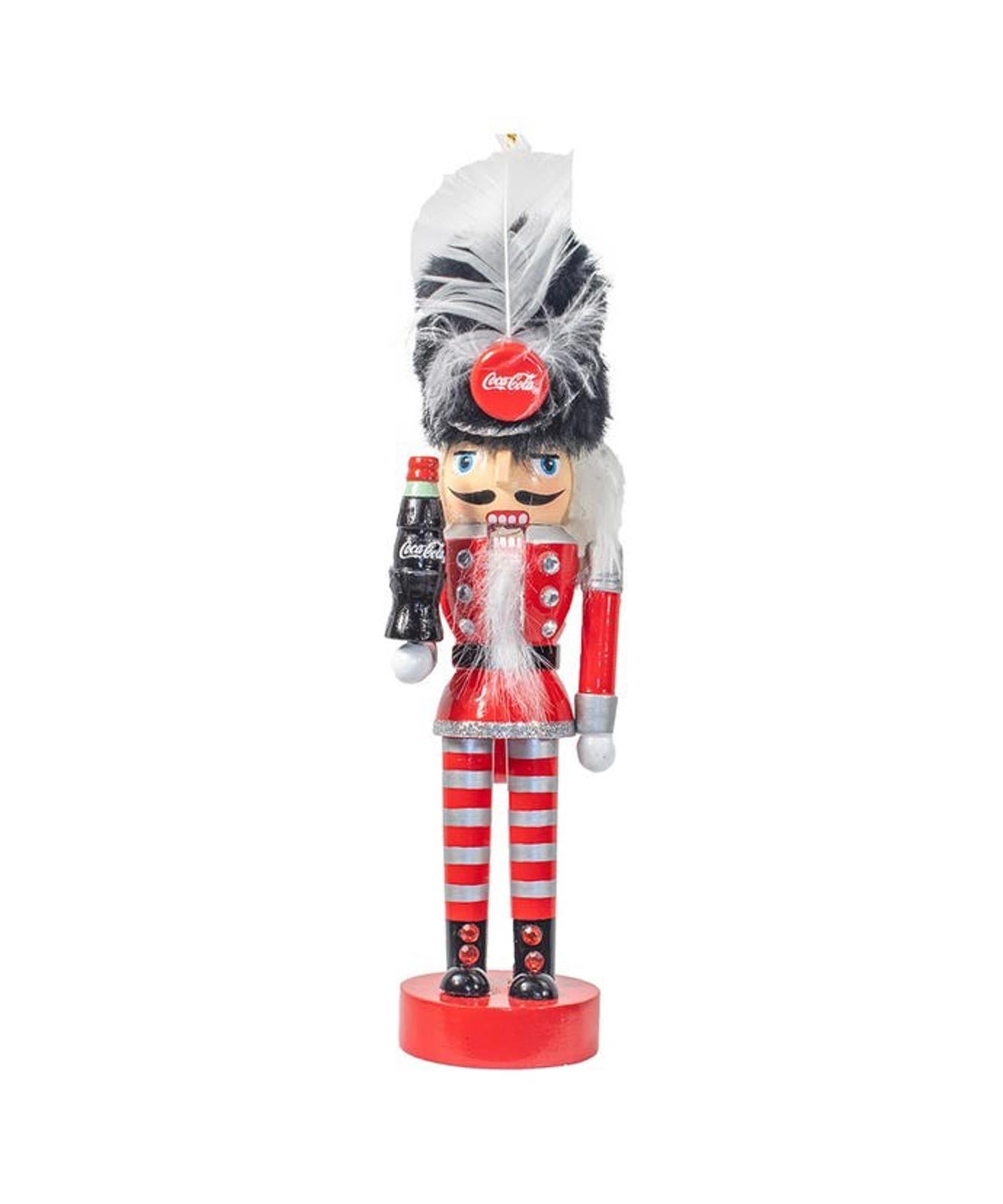 6" Coca-Cola® Striped Pants Nutcracker Ornament CC6252 – Love Holiday Decor