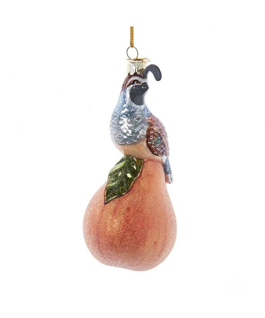 Noble Gems™ Glass Partridge In A Pear Tree Ornament NBX0131 – Love ...
