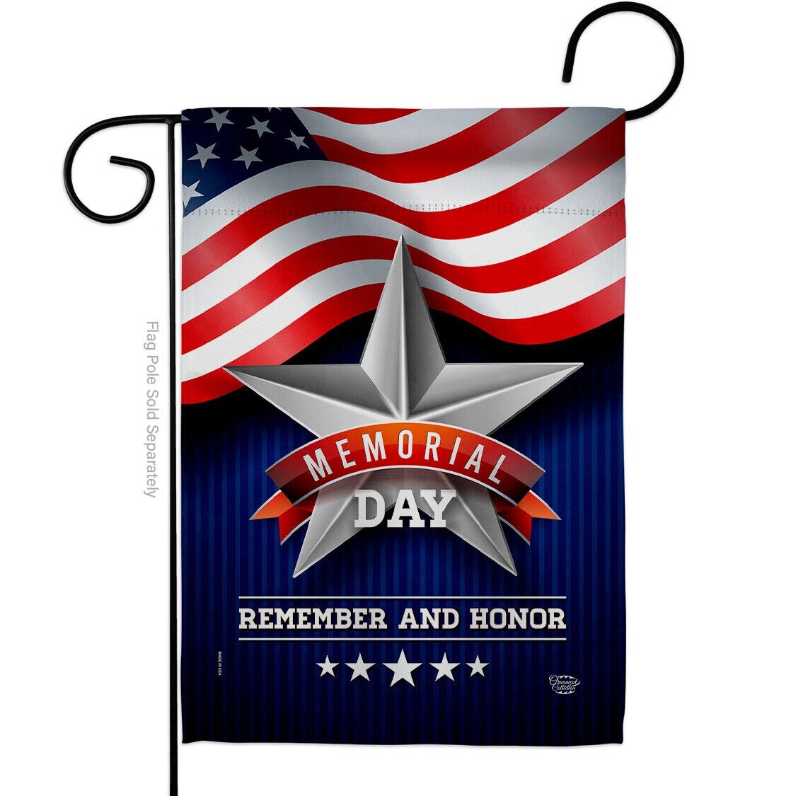 Two Group Flag Memorial Day Star Americana Decor Flag – Love Holiday Decor
