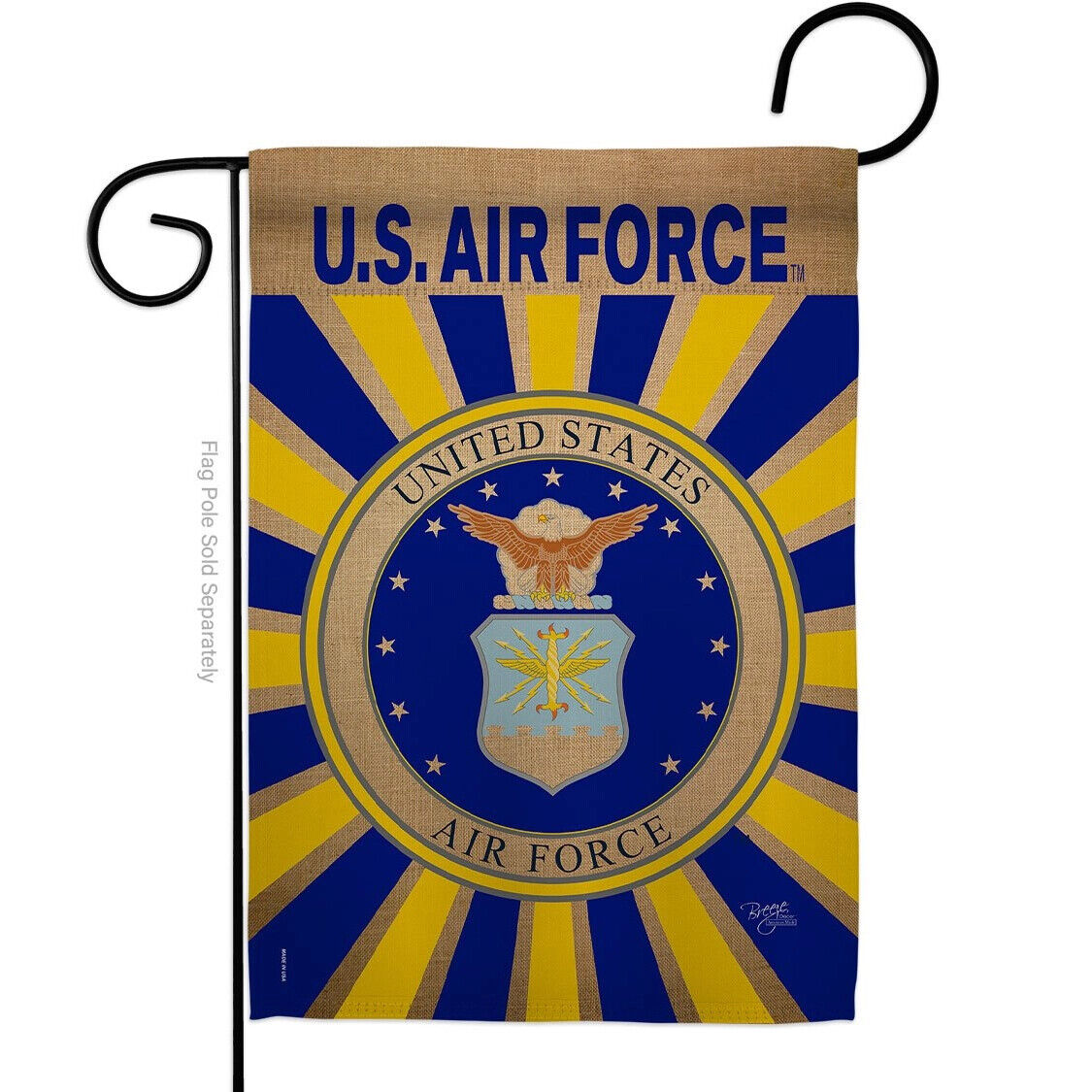 Two Group Flag Air Force Armed Forces Military Decor Flag – Love ...