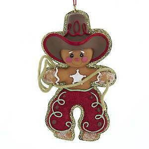 Gingerbread Cowboy Ornament – Love Holiday Decor